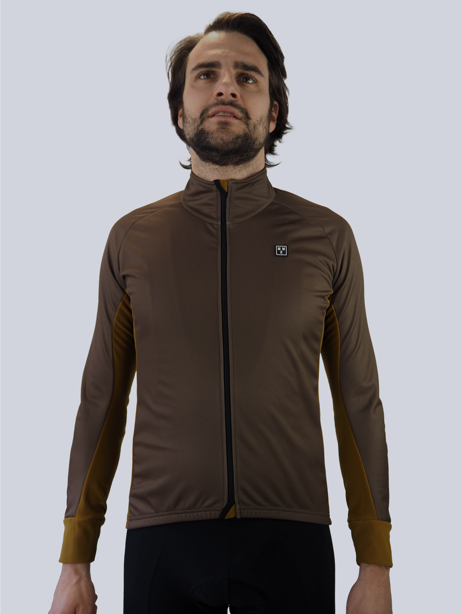 Giacca WINDTEX manica lunga SUPERLIGHT BROWN – MEMcycling